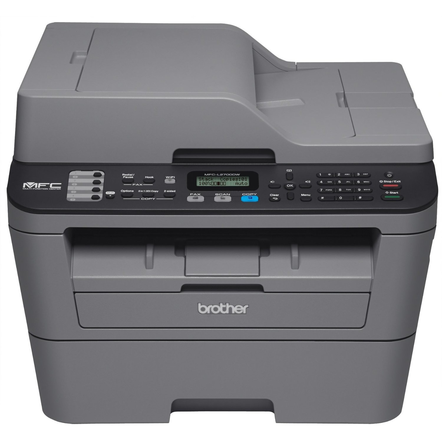 M y In Laser en Tr ng Brother MFC L2701D Print Scan Copy Fax PC 